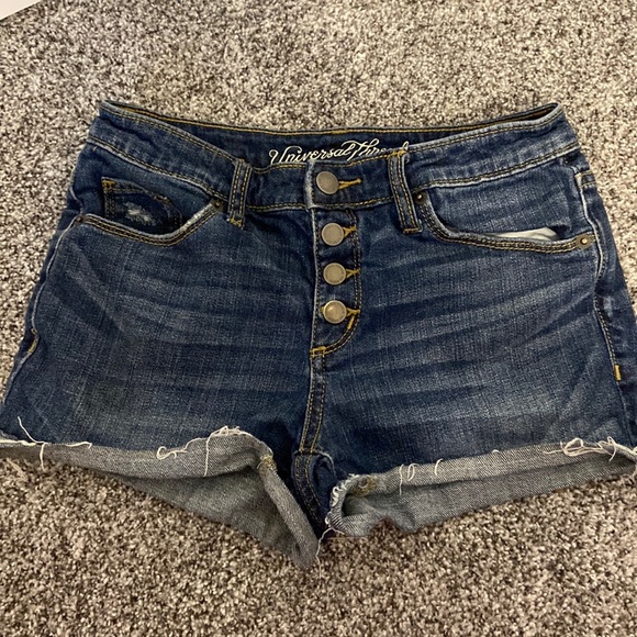 Universal Thread | Shorts | Universal Thread Dark Denim High Rise ...